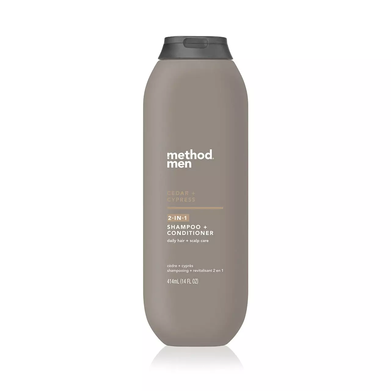 Method Men Cedar + Cypress 2-in-1 shampoo ja hoitoaine miehille