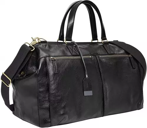 Fossil Defender Leður Duffle taska