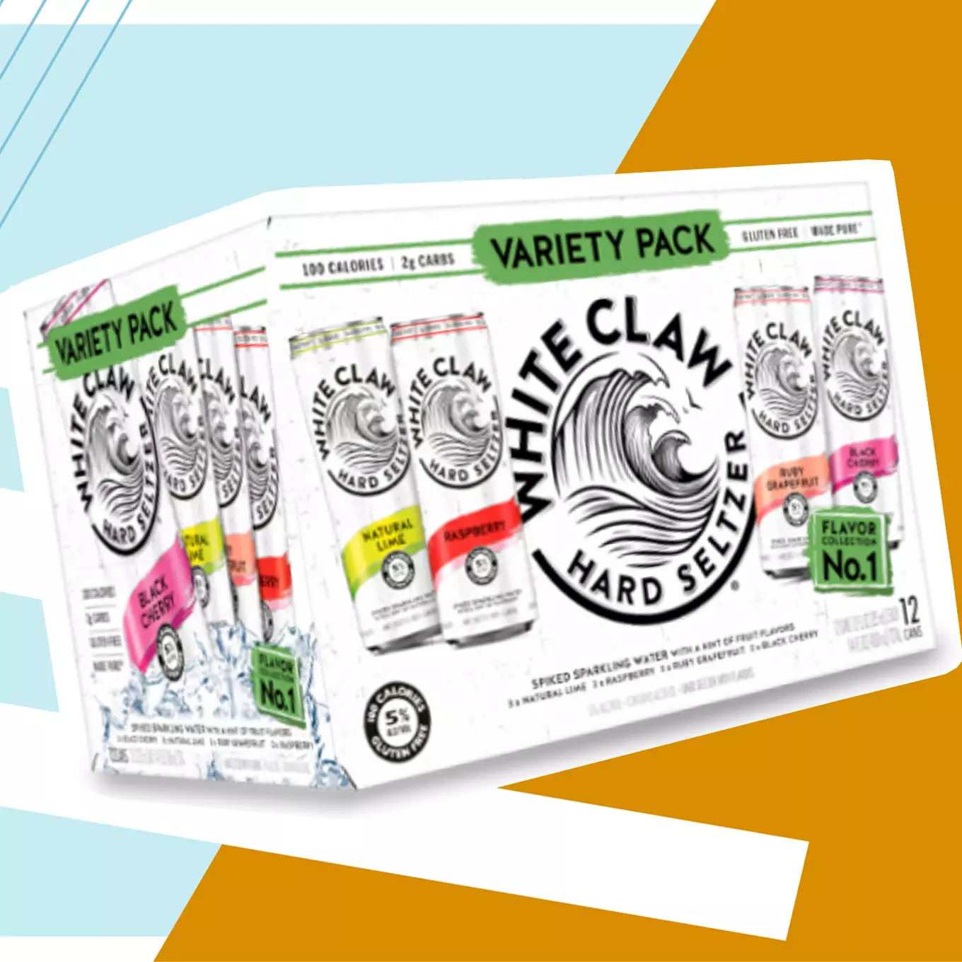 مجموعه طعم دار وایت Claw Hard Seltzer Variety Pack Collection شماره 1