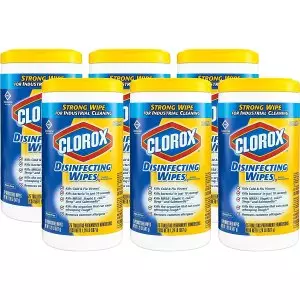 Clorox dezinfekční ubrousky, nejlépe čistící ubrousky