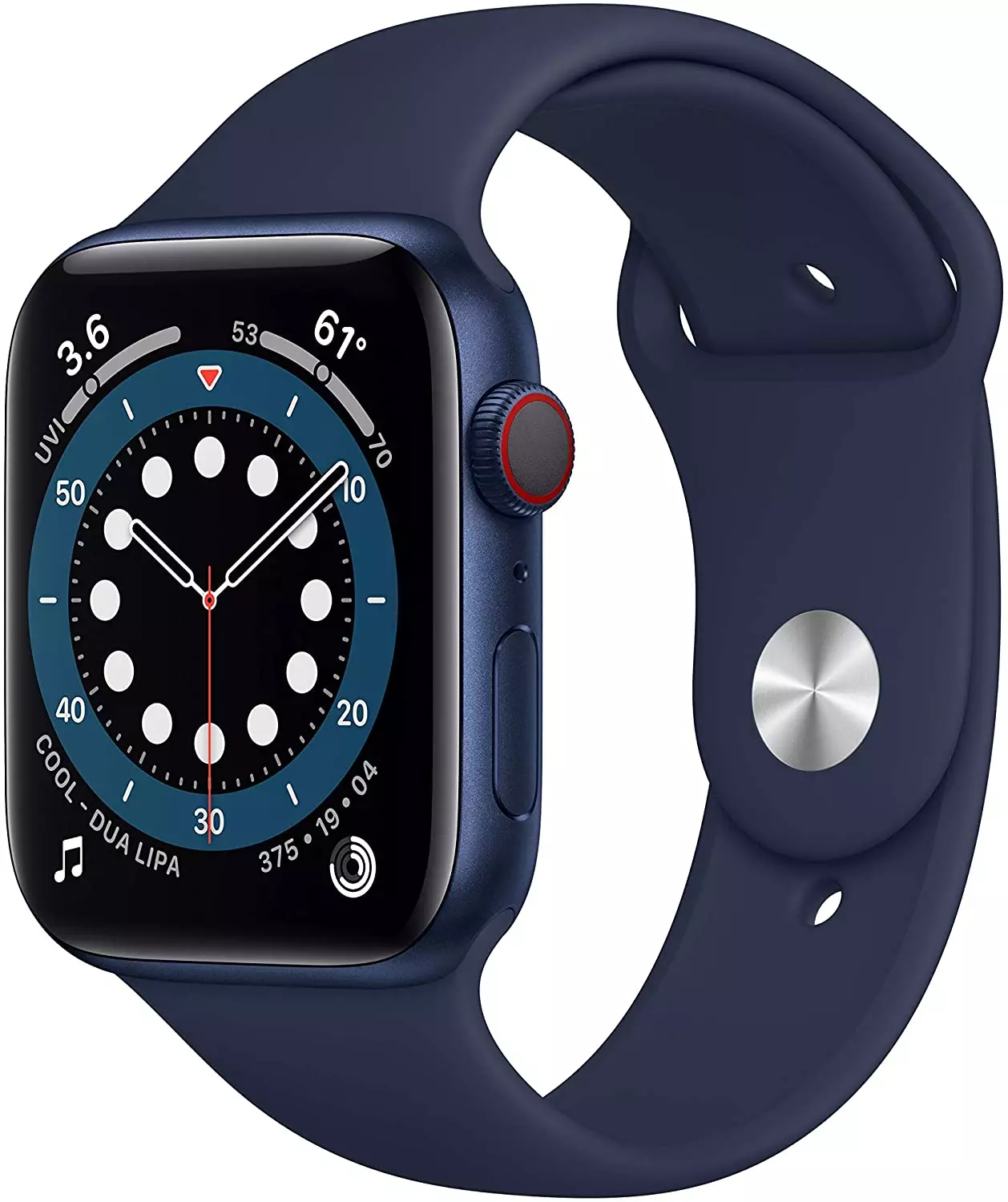 apple watch serio 6 gps + ĉela