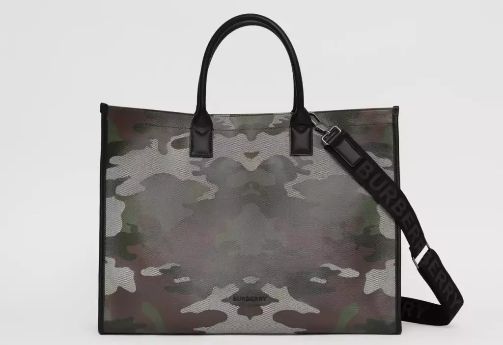 Burberry-Camouflage-Print-Coton-Tote