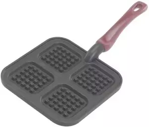 Onye na-eme waffle kacha mma - Nordic Ware Square Mini Waffle Griddle