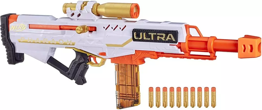 بهترین اسلحه های عصبی - NERF Ultra Pharaoh Blaster