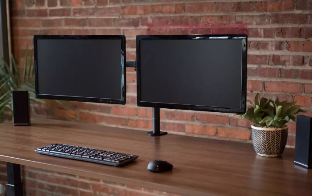 The Best Monitor Arms Save Desk Space le Neck Strain - Ho qala ho $24
