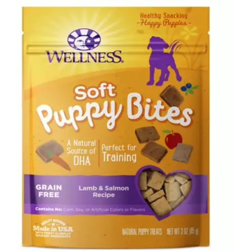 Wellness Soft Puppy Bites, çêtirîn dermanên perwerdehiya kûçikan