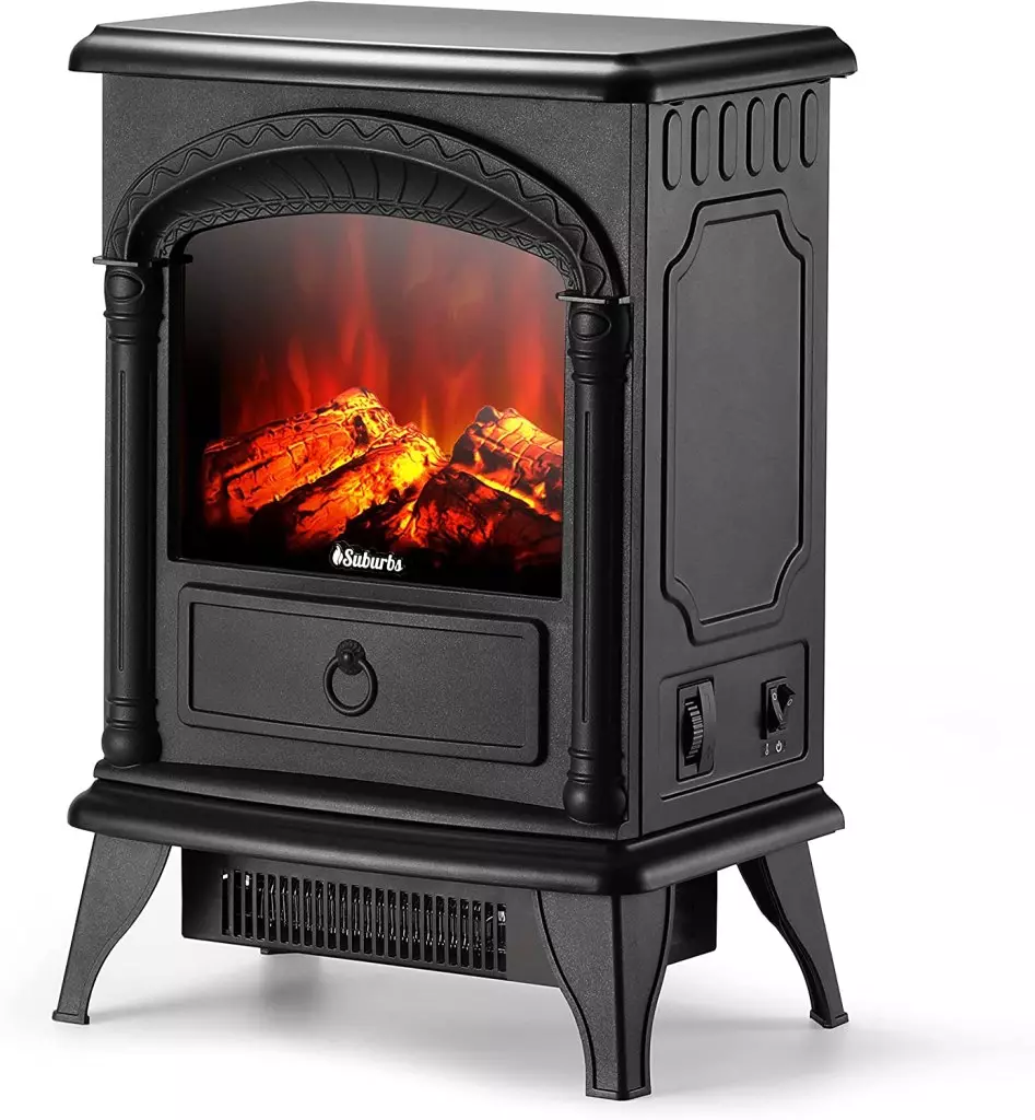 TURBRO Suburbs TS23-H Electric Fireplace Heater