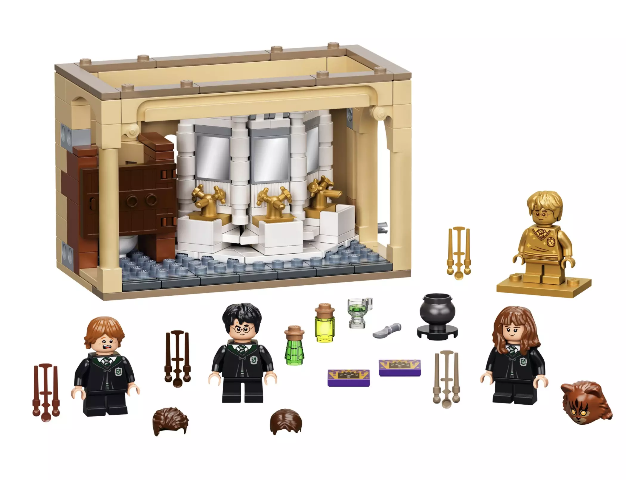 I-Hogwarts Polyjuice Potion Impazamo iseti ye-LEGO, iithoyi ezingcono zamakhwenkwe aneminyaka eyi-7 ubudala