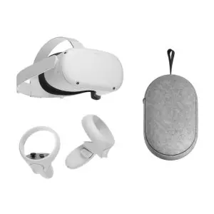 I-Oculus Quest 2 VR Headset 128 GB + Ikesi elithwalayo