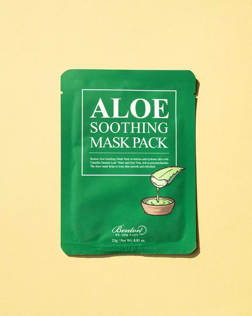 Benton Aloe Soothing Face Mask Pob