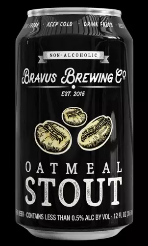 Bravus alcoholvrije havermoutstout, de beste alcoholvrije drankjes