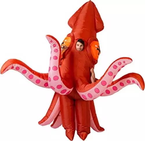 Zopangira Spooktacular Inflatable Squid Costume