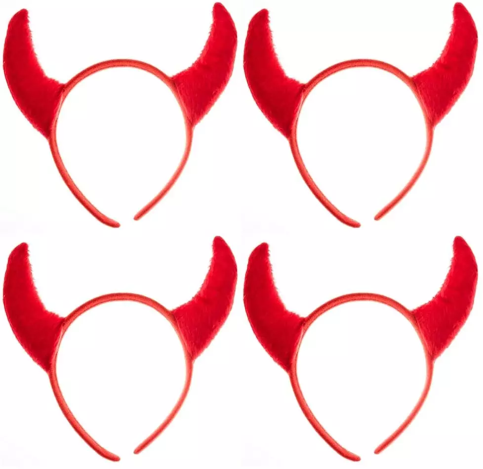 devil headbands, ideat tal-kostumi tal-halloween tal-aħħar minuta