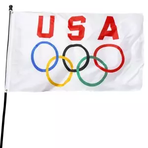 Bendera olimpiade Team USA, peralatan olimpiade 2021