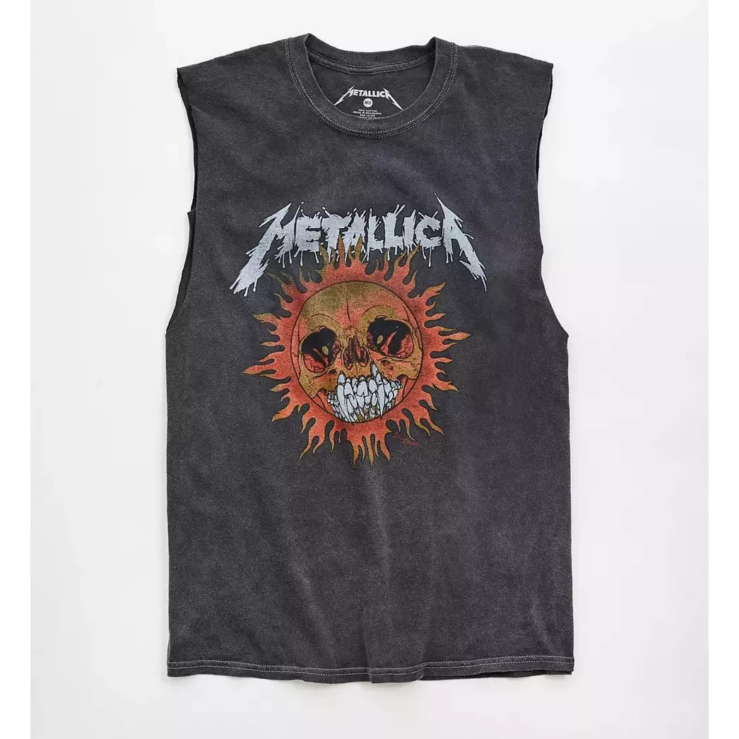 เสื้อยืด Metallica Ride The Lightning Muscle