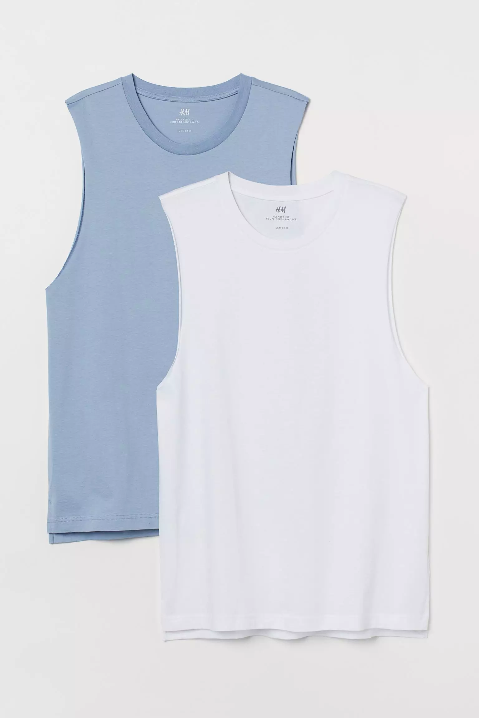 H&M pakketti ta' 2 Tank Tops Relaxed Fit