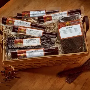 Confezione regalo con jackpot a scatti di Alewel's Country Meats