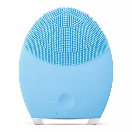 FOREO LUNA 3 Facial Cleansing Txhuam; zoo tshaj plaws cleansing txhuam rau lub ntsej muag