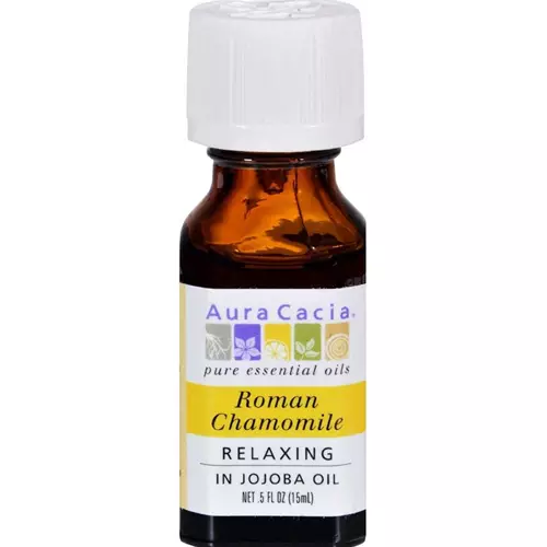 Aura Cacia Roman Chamomile Essential Oil, Эфірныя алею ад алергіі