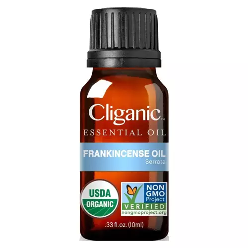 Cliganic Organic Frankinse Run Essential, Rûnên Essential ji bo Alerjiyan