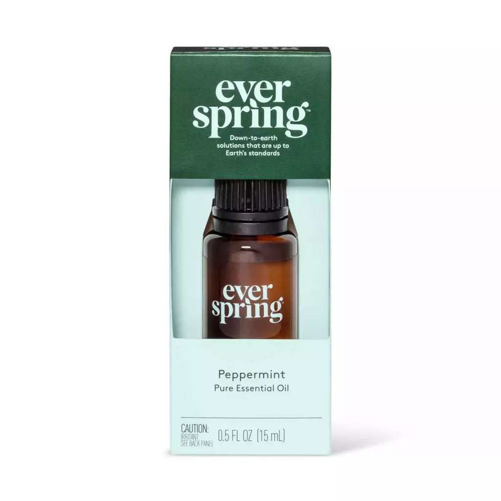 Ever Spring Mint Pure Essential Oil, эфірныя алею для алергіі