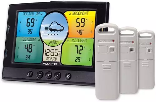 AcuRite 02082M namų temperatūros ir drėgmės stotis