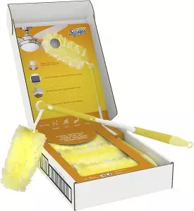 Kit de plumeiros de alta resistencia swiffer, como limpar os mobles de madeira