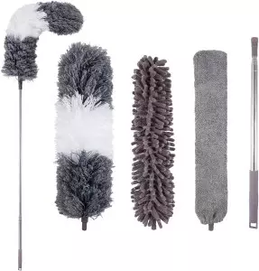 uppercut microfiber duster, mokhoa oa ho hloekisa thepa ea lehong