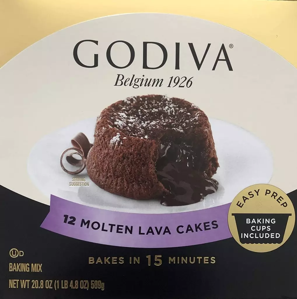 Gâteaux de lave fondue Godiva