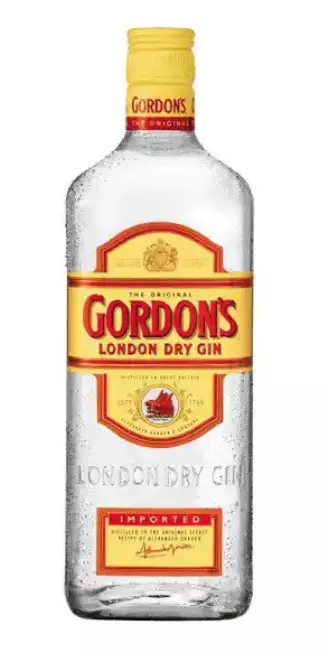 ស្លាក Gin Yellow Label របស់ Gordon