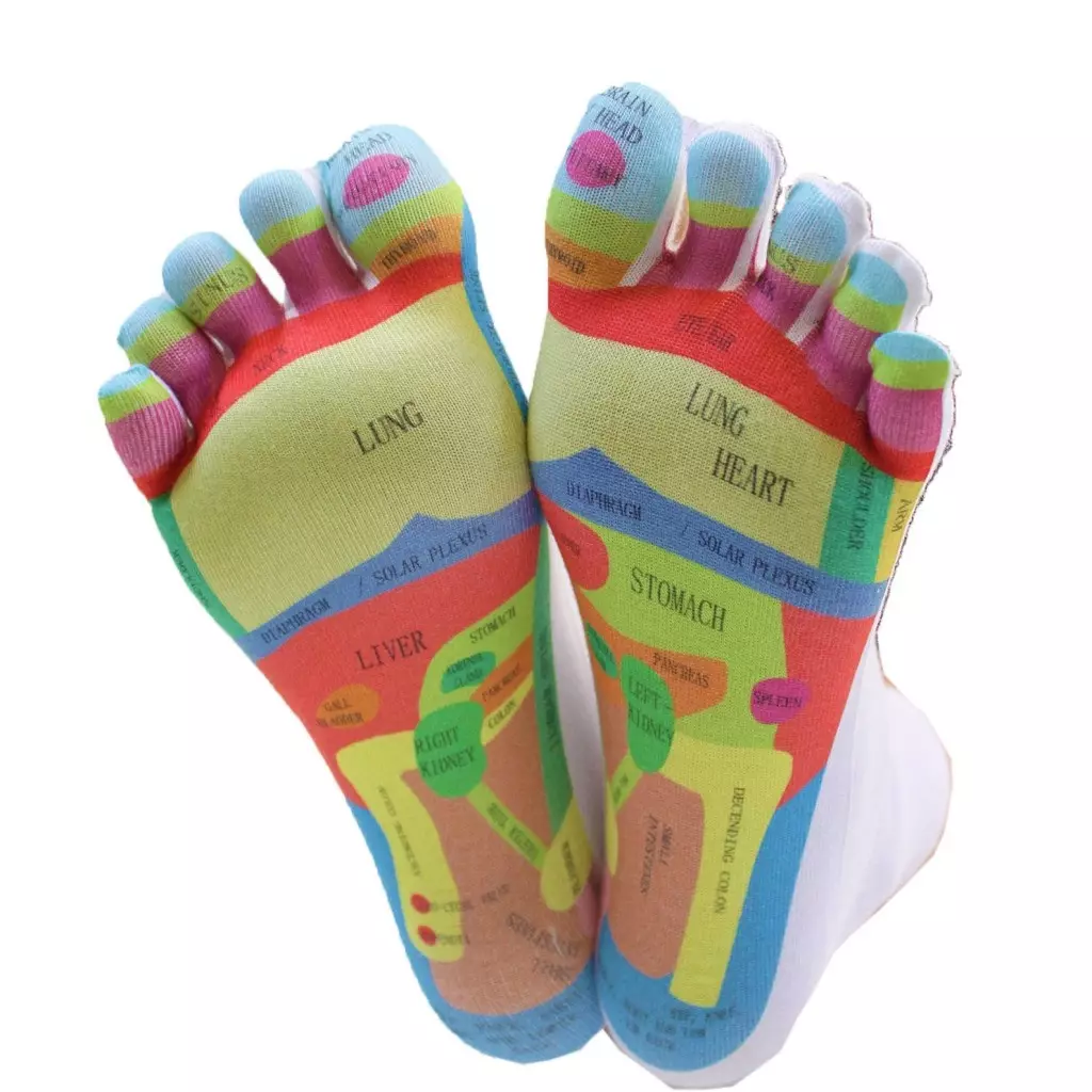 TOETOE Reflexology Toe Socks