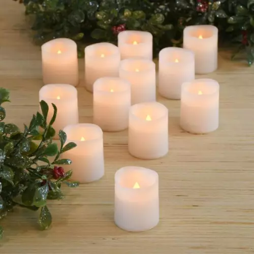 candele votive senza fiamma