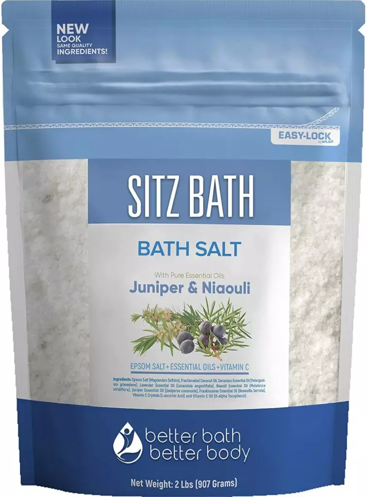 Better Bath Sitz Bath Soak, najboljše kopalne soli