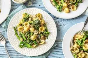 väikesed kõrvad pasta, HelloFresh