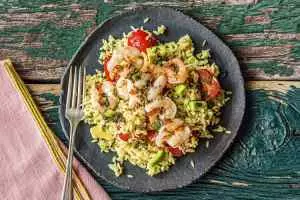 limonli rayhon qisqichbaqasimon shish, HelloFresh