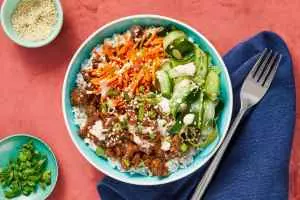 mangkuk bulgogi babi, hidangan HelloFresh