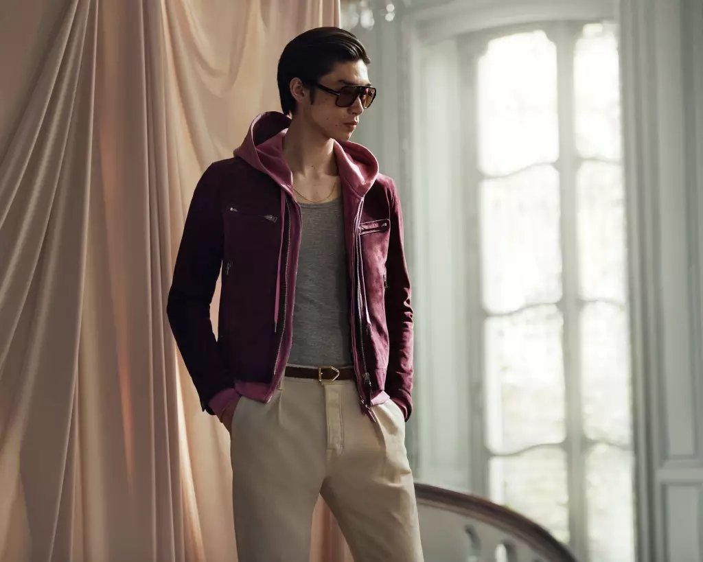 mr-porter-tom-ford-collab-with-model-suede-jacket-sunnies