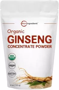 organic ginseng hmoov, dab tsi yog adaptogens