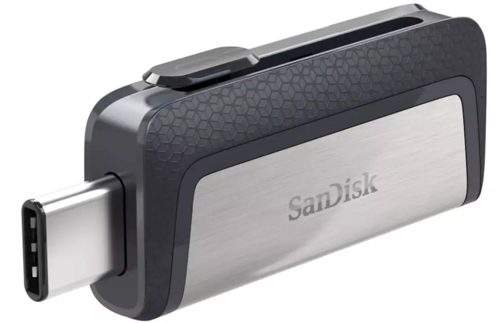 SanDisk 64 GB Ultra Dual Drive USB-C til USB-3.1