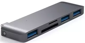 Камбінаваны адаптар-канцэнтратар Satechi USB-C 3-у-1