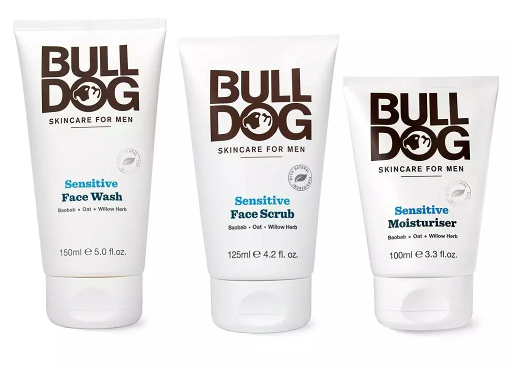 Bulldog-Kit completo per la cura della pelle e la cura della pelle sensibile