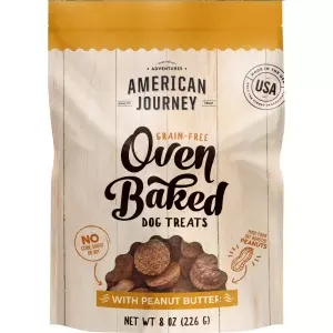 Pochúťky z arašidového masla American Journey, najlepšie ponuky domácich zvierat v čierny piatok