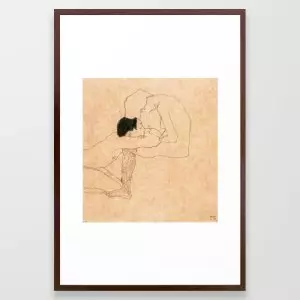 të dashuruarit egon Schiele në kornizë