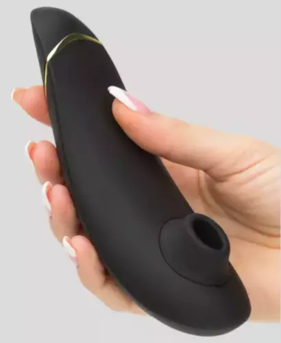 Womanizer Premium እንደገና ሊሞላ የሚችል ስማርት ዝምታ ክሊቶራል አነቃቂ