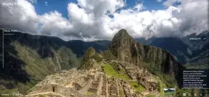 Chuyến tham quan ảo Machu picchu, trải nghiệm ảo