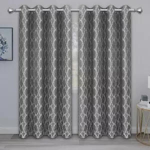 PureFit Jacquard Blackout Curtains, yuav ua li cas txias koj lub tsev yam tsis muaj AC