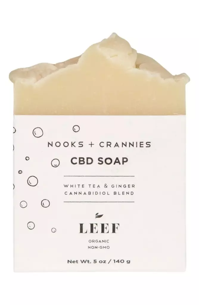 Leef Organics Nooks + Crannies CBD საპონი