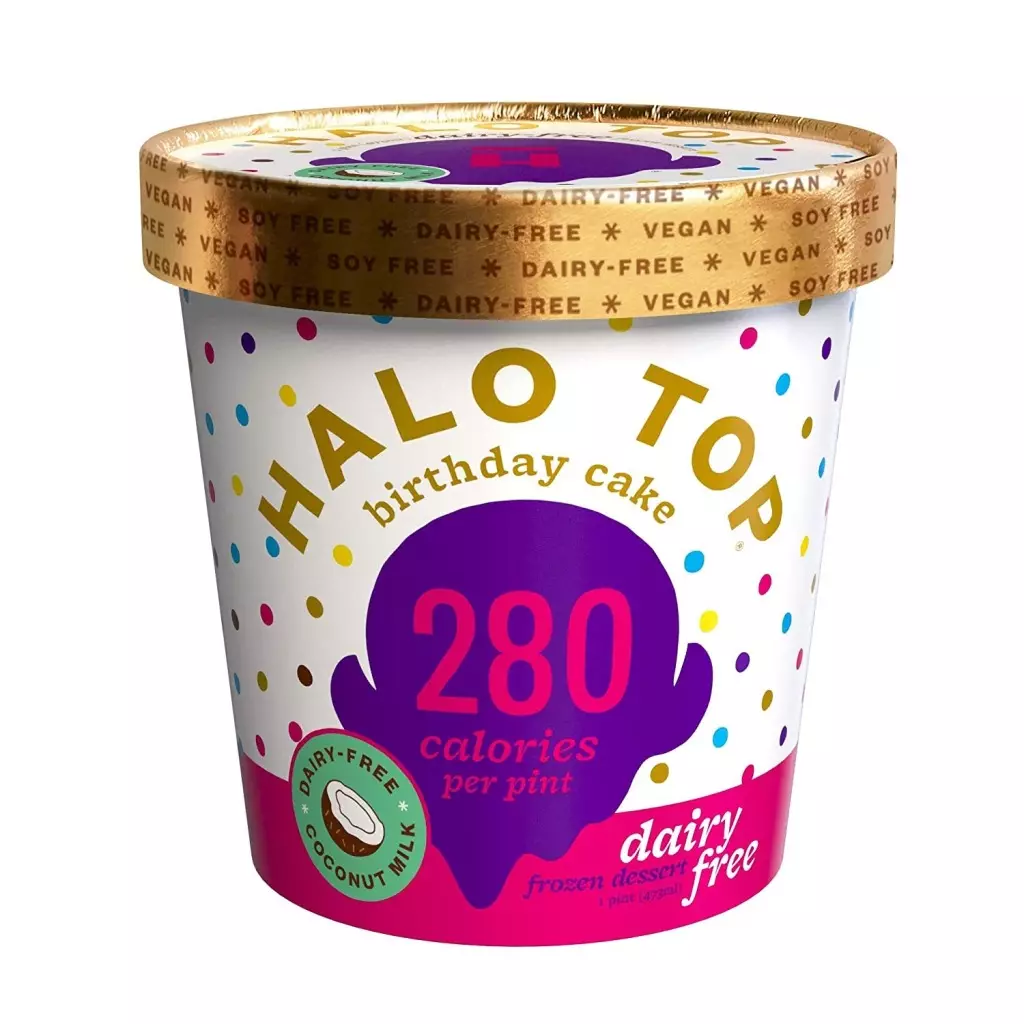 Halo Top Без млечни продукти, най-добрият веган сладолед