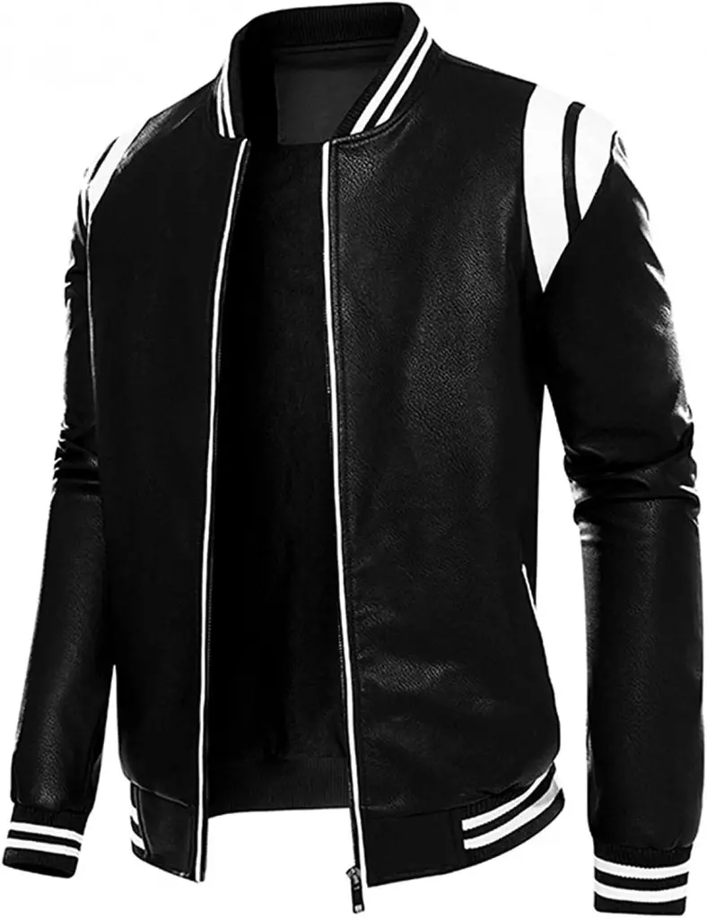 Generic-Smooth-Faux-Leather-Jacket