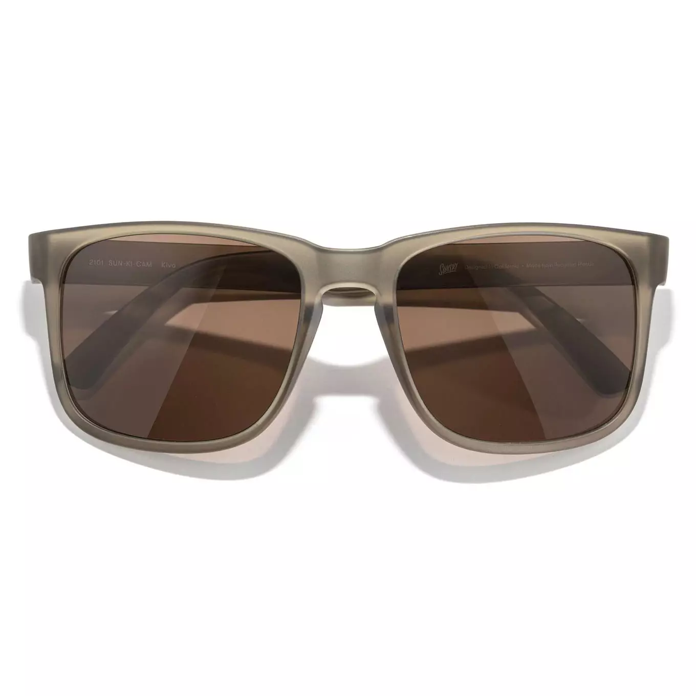 Sunski Kiva Cola Amber Sunglasses